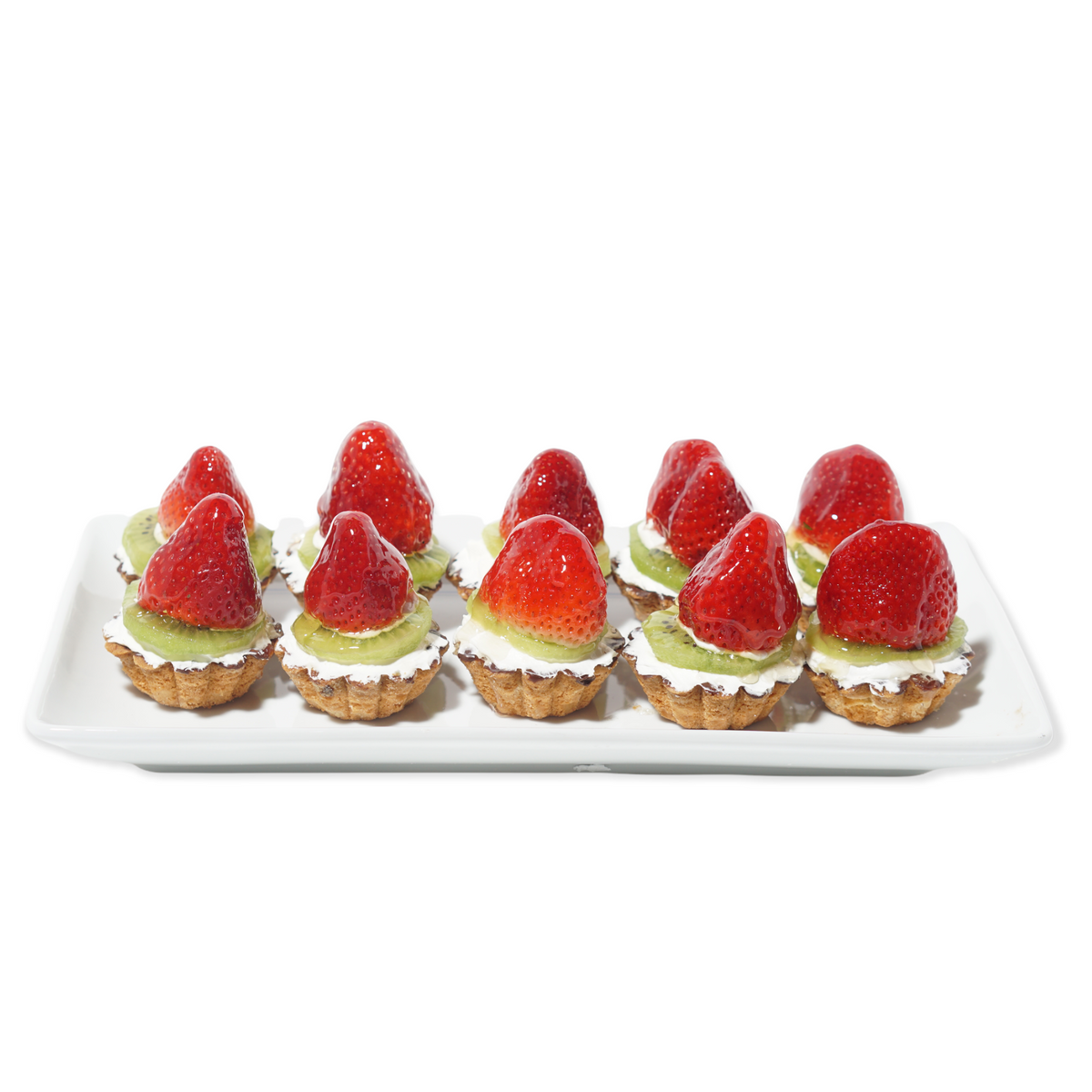 Mini Fruit Tart Party Tray (25 Per Order) | Mexicantown Bakery